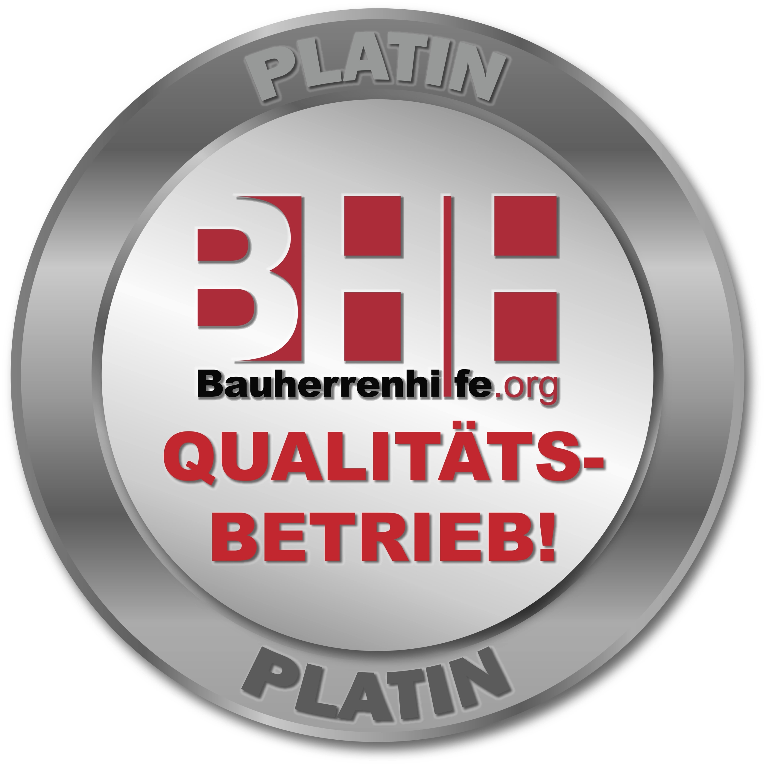 BHH PLATIN – Qualitätsbetriebszertifikat - Weissenseer